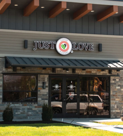 Coffee Bliss & Community | Savory Eats | Just Love Coffee Cafe - Base Site